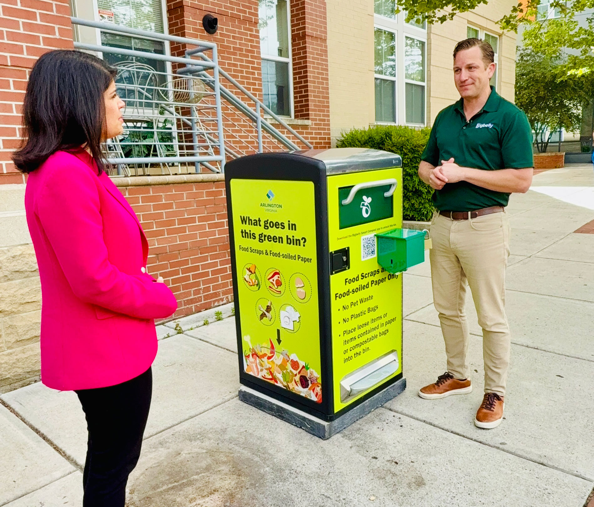 Did you catch Bigbelly Bins on CBS News with Natalie Brand in Arlington ...